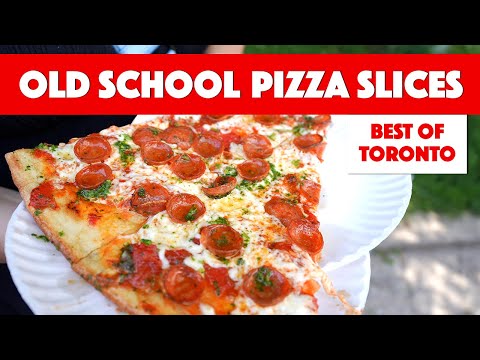 Best Pizza in Toronto? (Old School!) We try 8 of the older pizza joints in the city