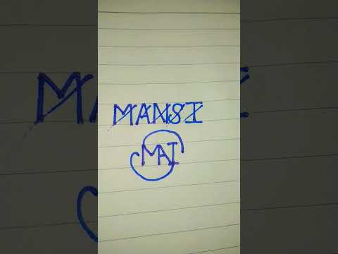#Mansi name logo(Created by Yash G)👑👑👑👑👑👑👑👑