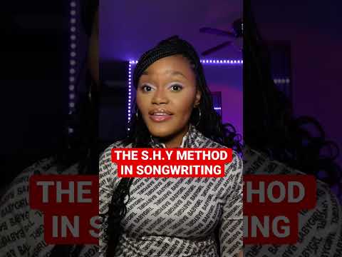 ???? SONGWRITING TIPS YOU NEED TO KNOW: THE SHY METHOD #shorts #songwriting