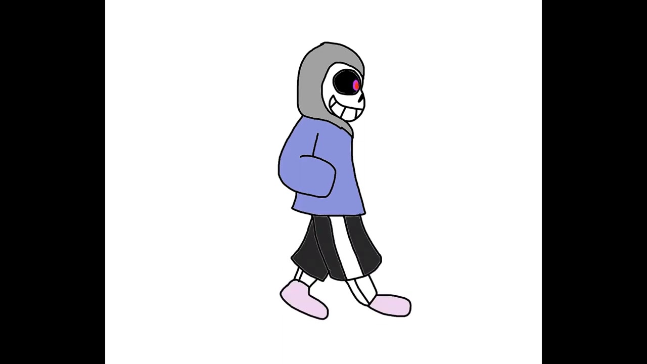 Dust Sans Walking Extended
