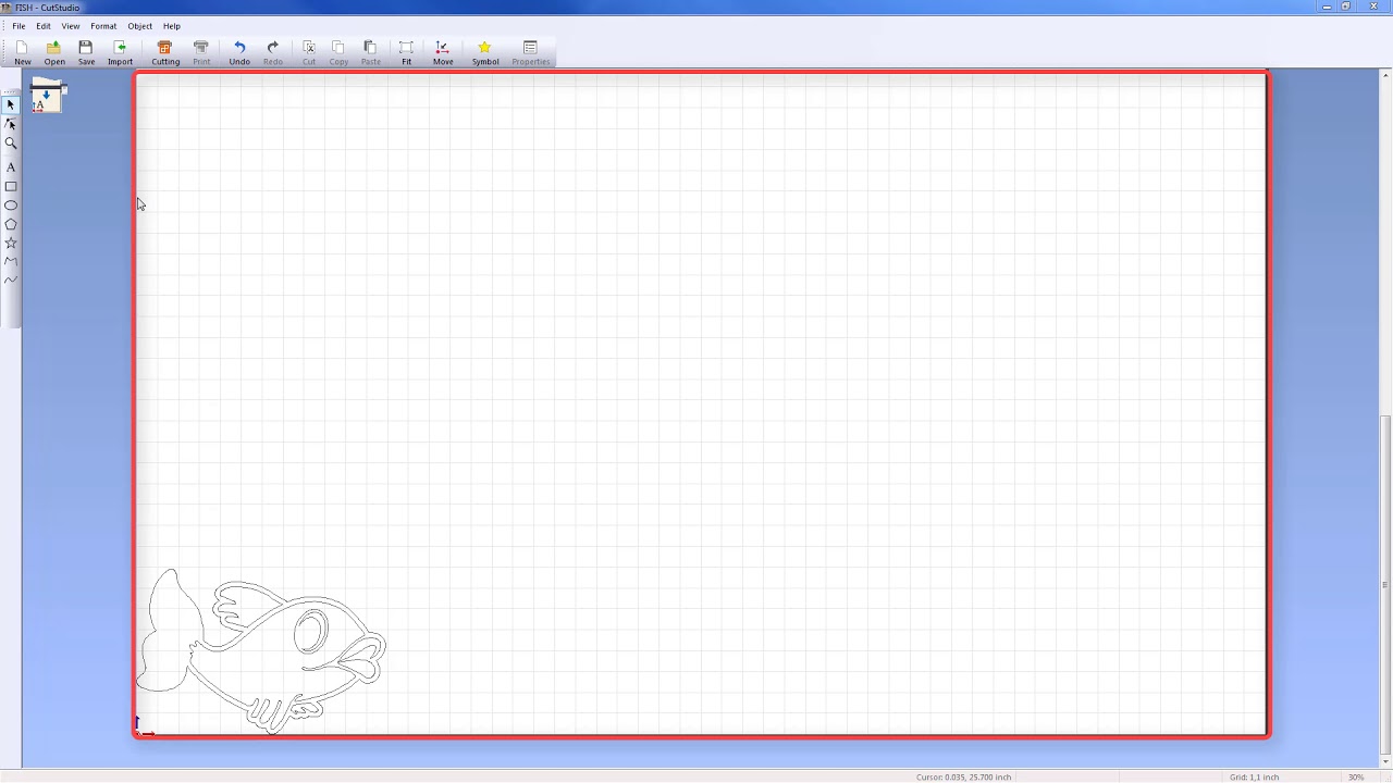 CutStudio Introduction - Layout