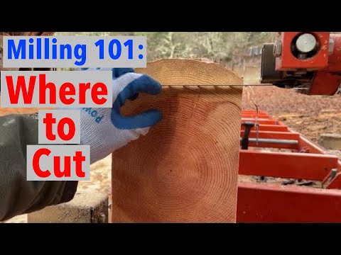 How I Choose Where to Make My Cuts with Woodmizer LT15 Sawmill
