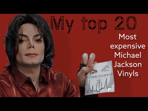 my top 20 most valuable Michael Jackson vinyls according to discogs