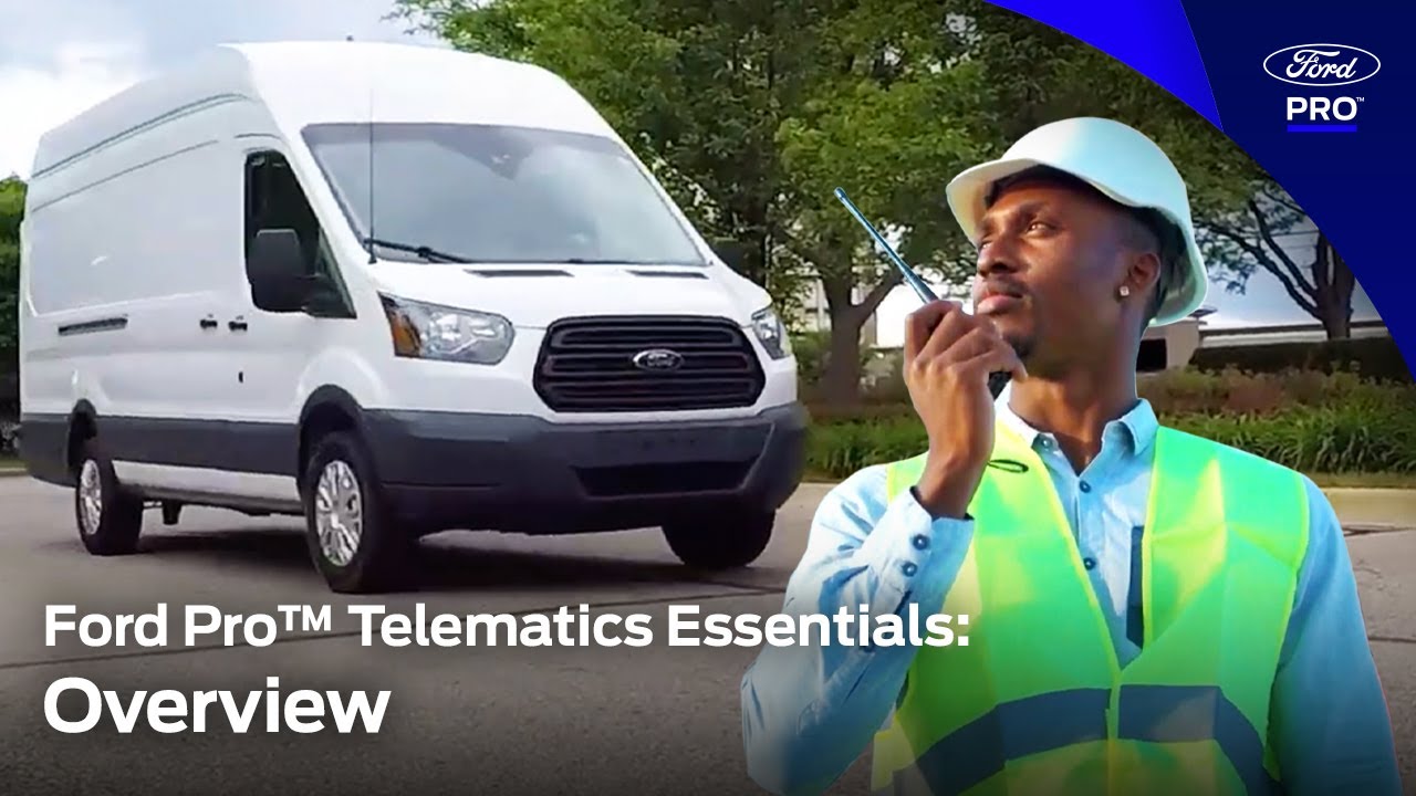 How Ford Pro™ Telematics Essentials Helps Improve Fleet Productivity | Ford Pro