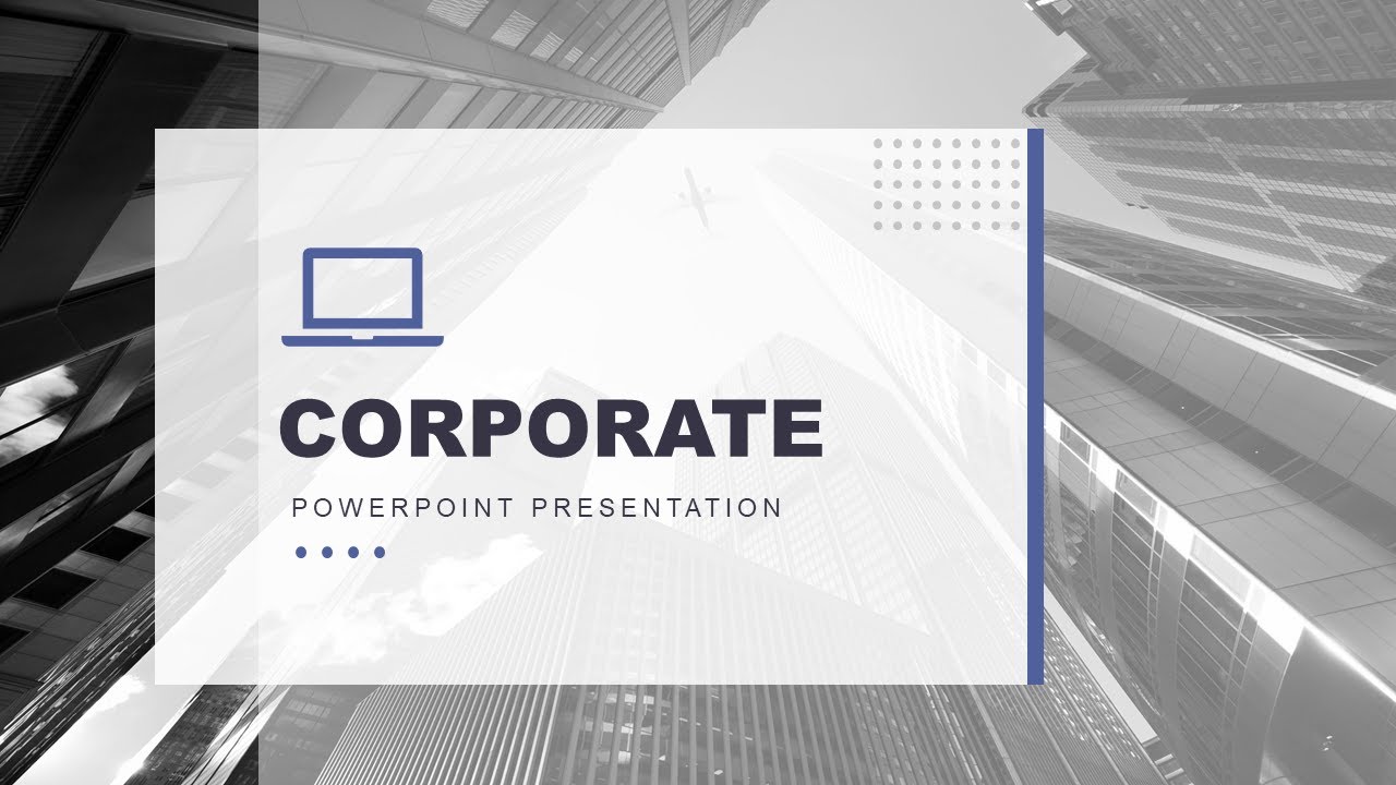 Corporate Presentation Template | Pre-designed PowerPoint Template 2020