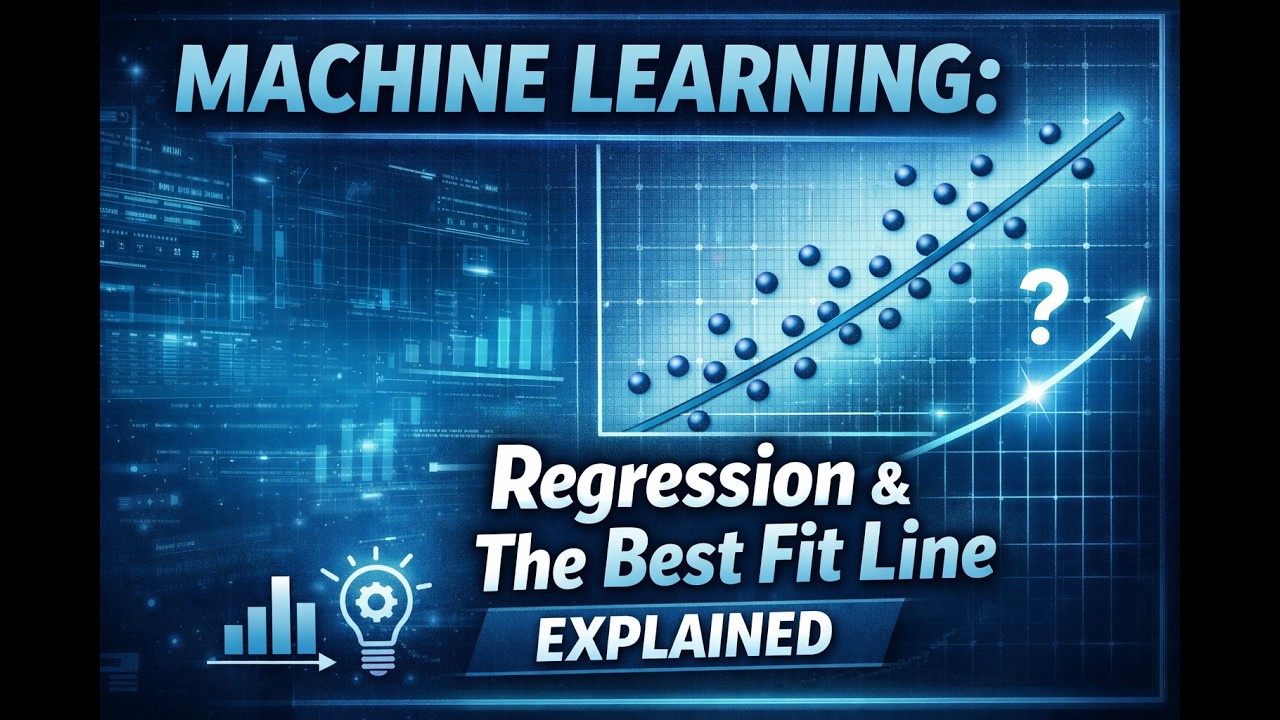 Machine Learning: Regression and the Best Fit Line Explained
