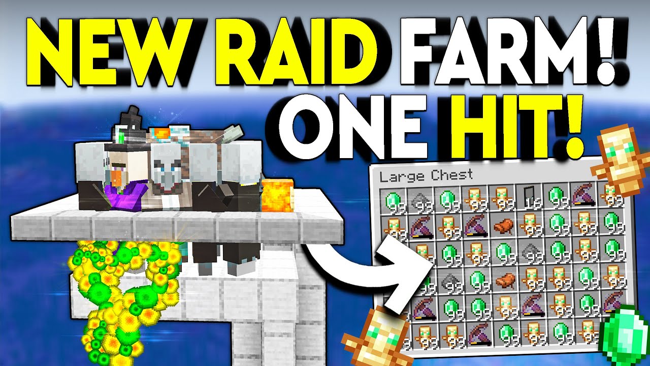 BEST INFINITE RAID FARM 1.21! Minecraft Tutorial In 60s! - Minecraft ...