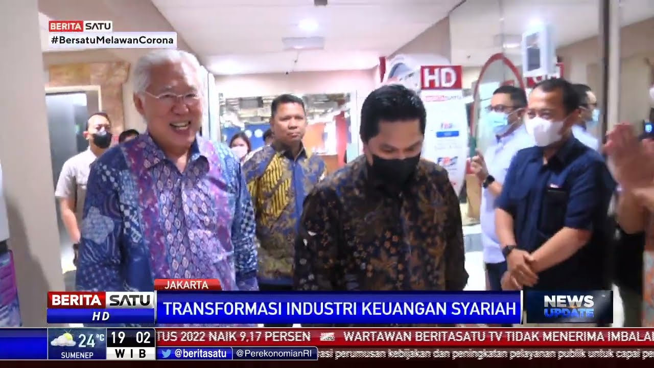 Menteri Erick Thohir Pacu Kontribusi BSI ke Ekosistem Industri Syariah