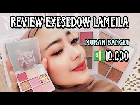 REVIEW EYESEDOW LAMEILA || MURAH BANGET UNDER 10K || INDAH NIRMALA