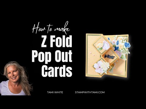 Pop Out Z Fold Card Tutorial | 10+ Fun Card Ideas! ????