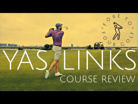 YAS LINKS ABU DHABI REVIEW // Best Links Golf Club in the UAE ???