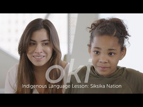 Indigenous Language Lesson: Siksika Nation
