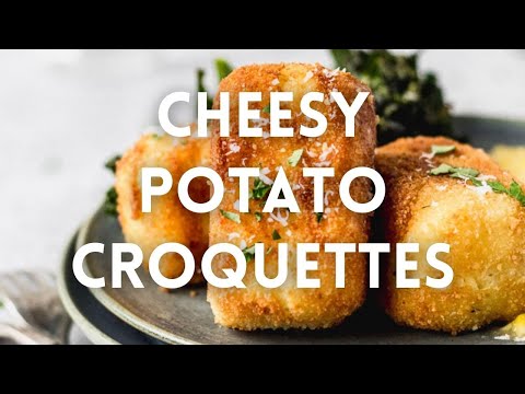 Cheesy Potato Croquettes Recipe Video