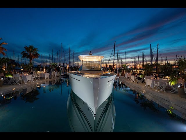 Swan Shadow, the first powerboat tender built by Nautor Swan