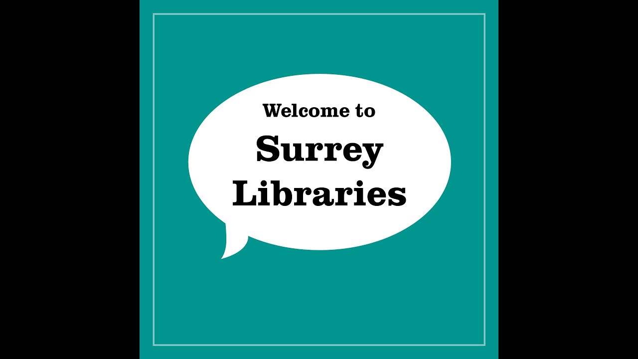 Welcome to Surrey Libraries May 2021