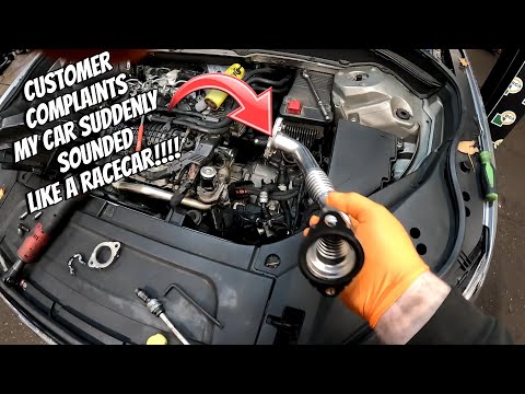 How to replace Volvo XC90 egr pipe OEM parts used.
