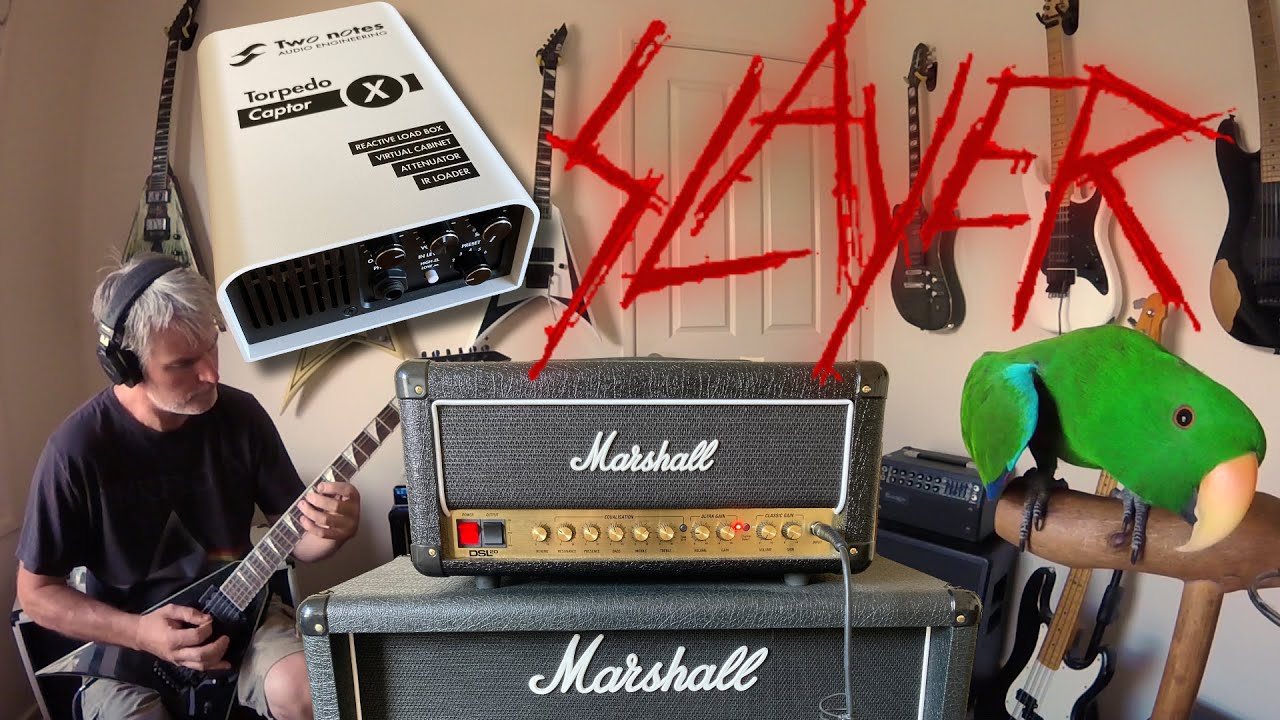 Capturing Reign In Blood Guitar Tone - Marshall DSL20 & Torpedo Captor X
