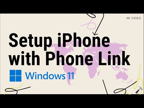 Setup iPhone with Phone Link on Windows 11