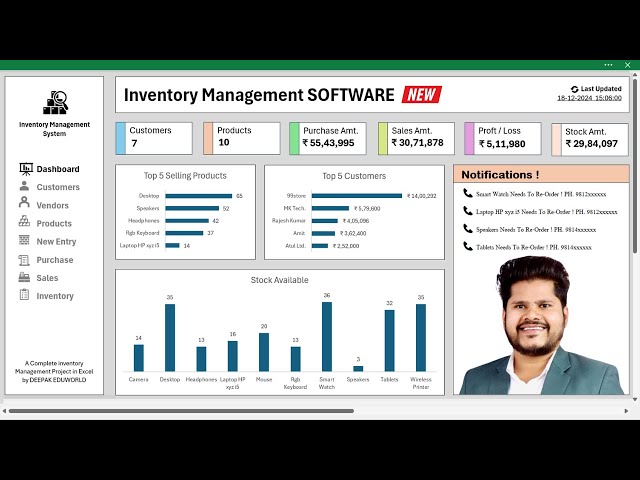 Comprehensive Guide to Automated Inventory Management in Excel | Galaxy.ai | Galaxy.ai