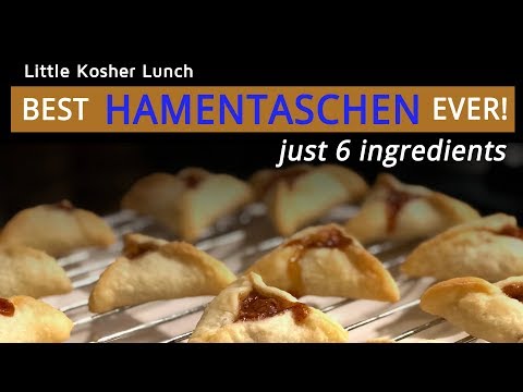 Easy Hamantaschen Tutorial - Only 6 Ingredients for Flaky, Tender Amazing Purim Cookies