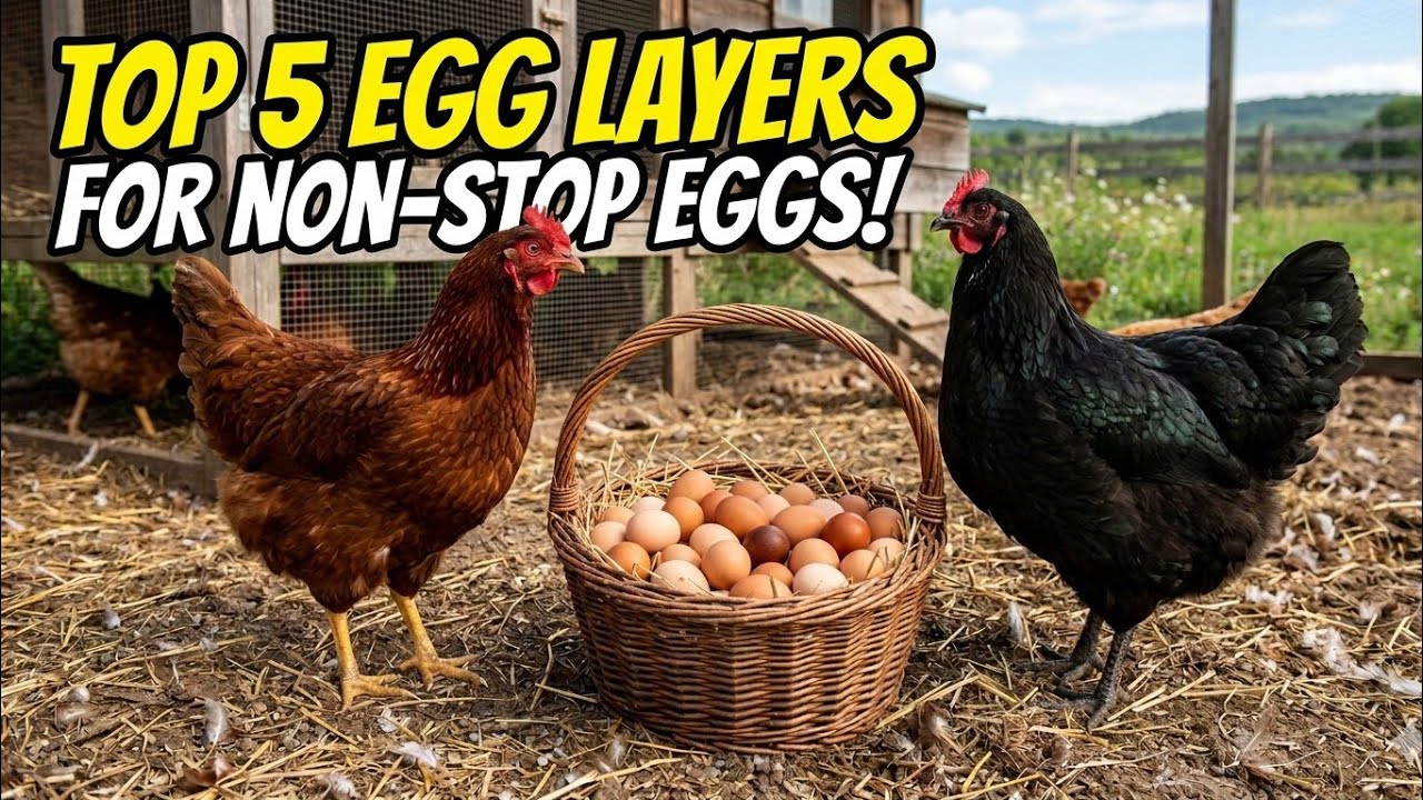These CHICKENS Lay Eggs Almost EVERY Day😯 (350+ EGGS Per year!)