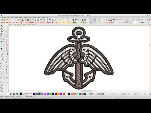 Army Wings Embroidery logo