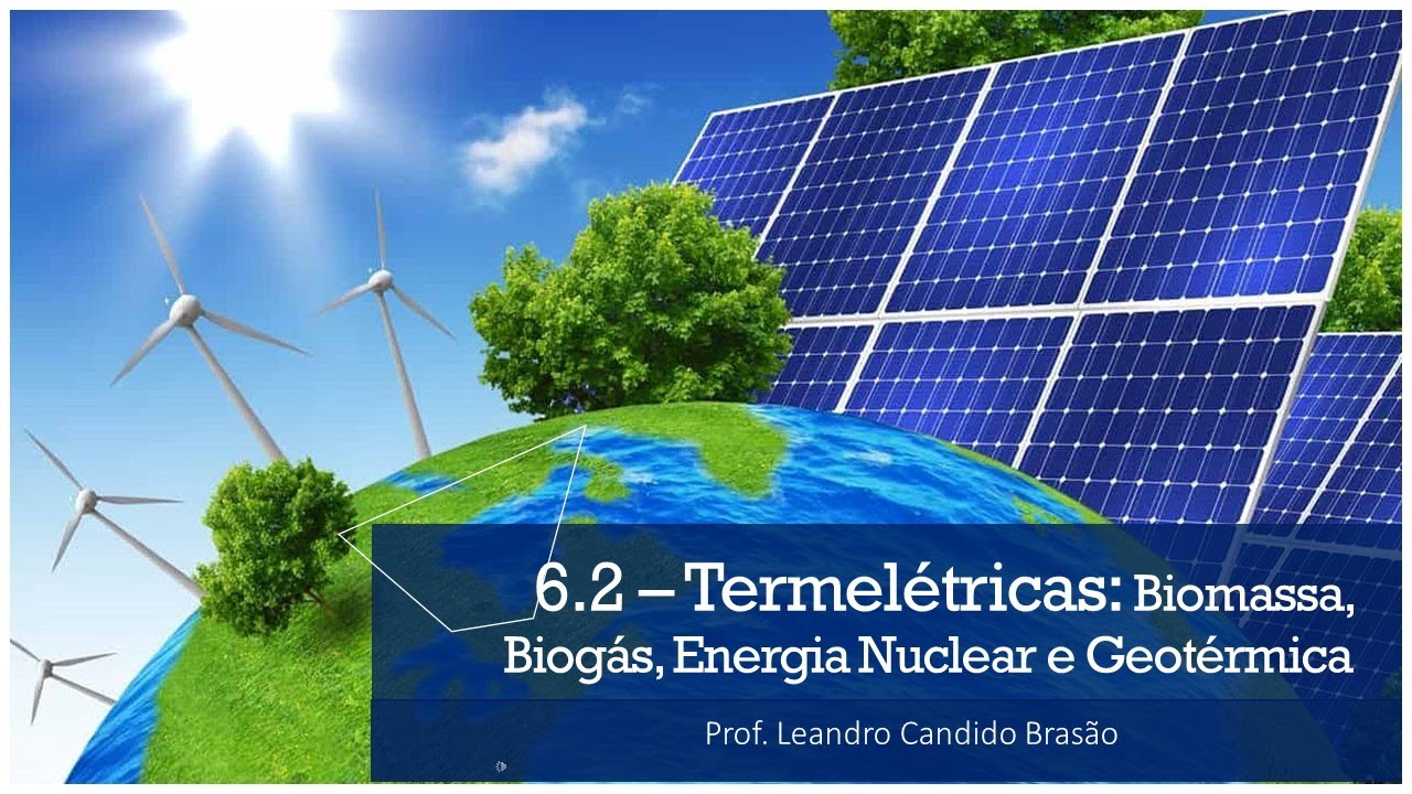 6.2 – Termelétricas: Biomassa, Biogás, Energia Nuclear e Geotérmica