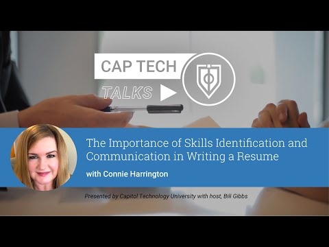 The Importance of Skills Identification and Communication in Writing a Resume | Connie Harrington