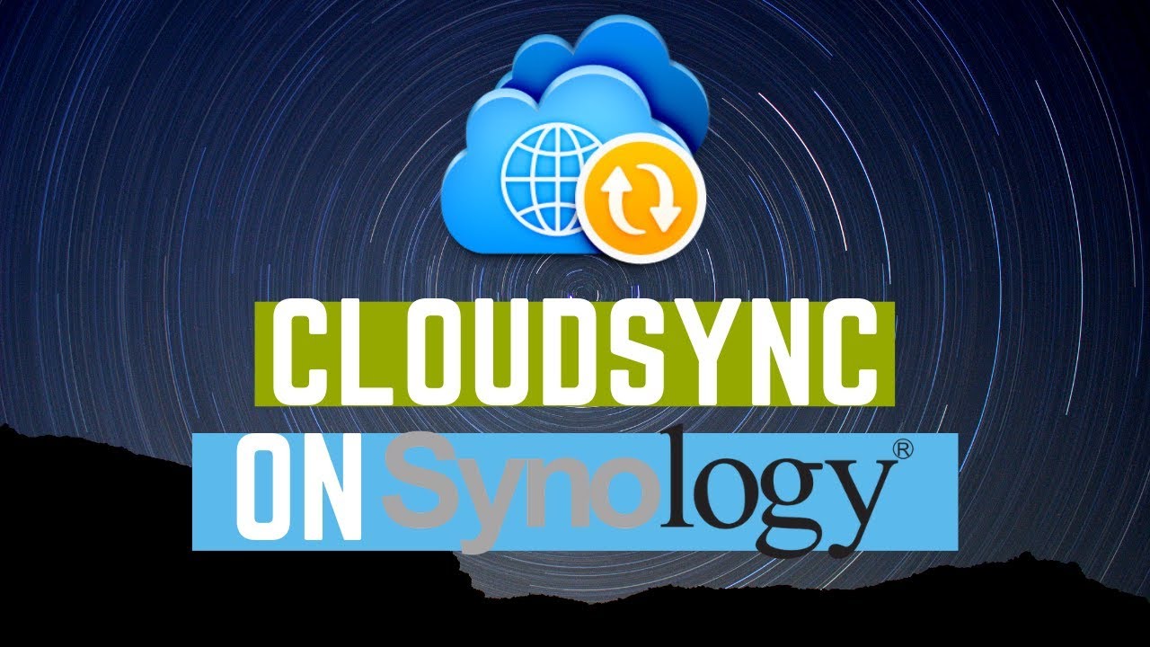 Setup CloudSync on a Synology