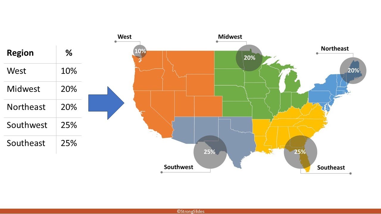 How to get Editable Maps in PowerPoint