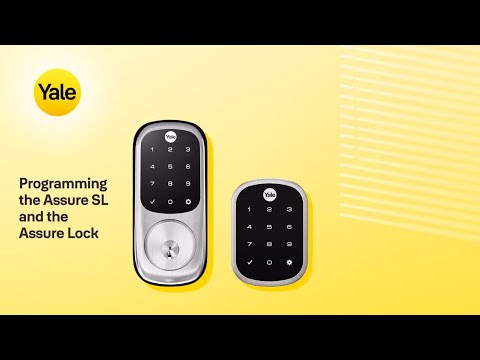 Programming the Yale Assure Lock and Assure Lock SL