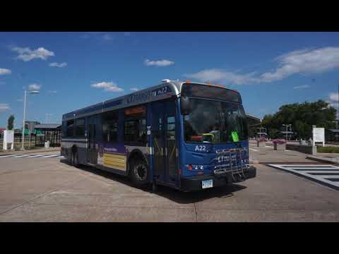 CT Transit: Christian Ln/DATTCO bound D35LFR A22 Rt.510 leaving Downtown New Britain