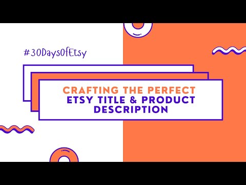 How to Create Titles & Descriptions For Etsy Products to Get Traffic & Sales | Start an Etsy Shop