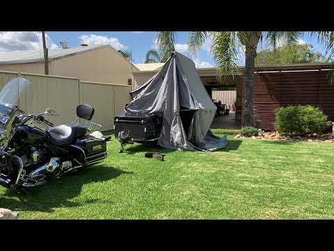 Elite Motorcycle Camper Trailer