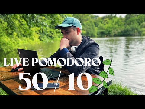 2 HOURS | Study With Me | Nature | 50/10 Pomodoro Timer | Productive | Motivation | Focus Session