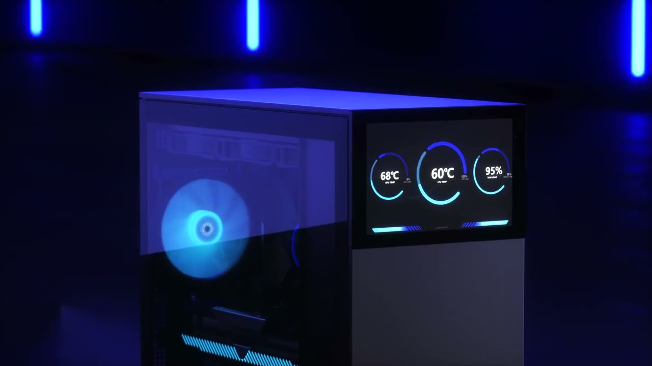 Vỏ case Jonsbo D41 MESH SC Black ( Mid Tower/Màu Đen)