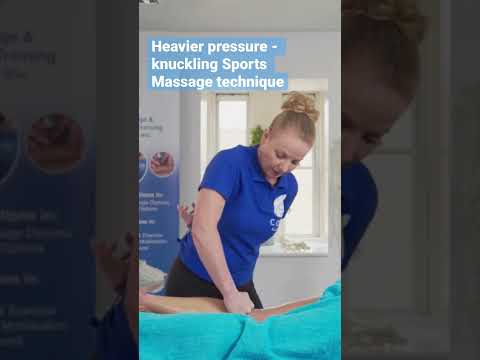 Heavier pressures - Sports Massage technique #sportsmassage