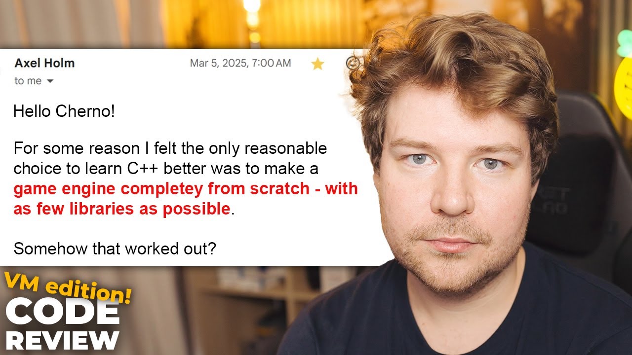 Game Engine WITHOUT LIBRARIES! // Code Review