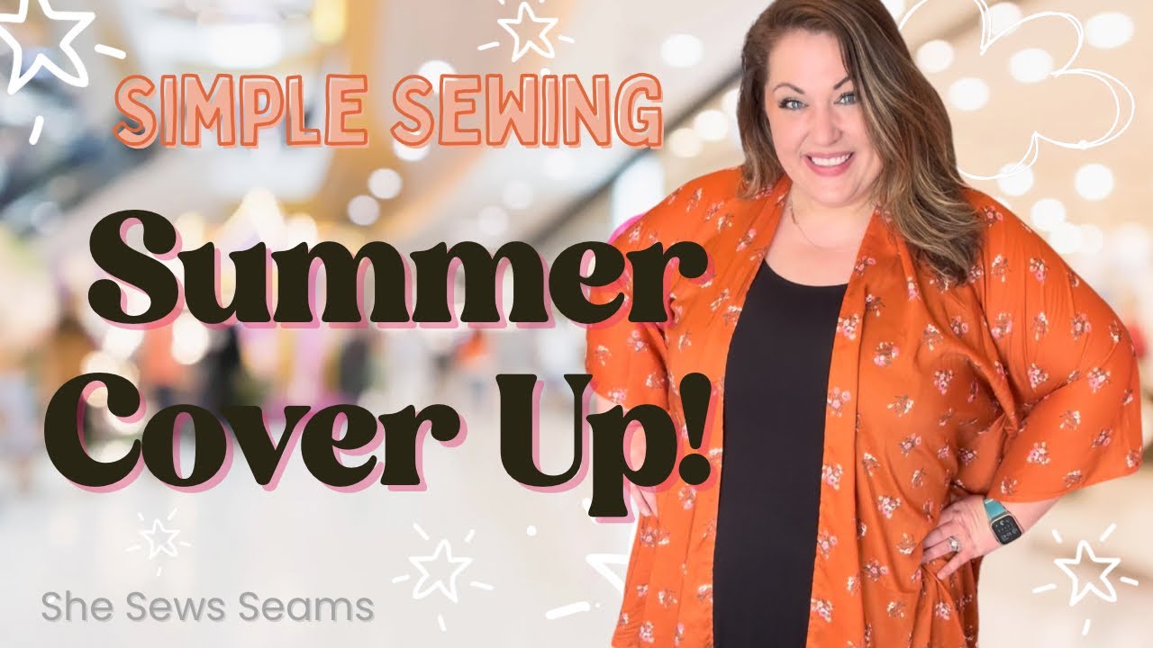 Simple Sewing: Summer Cover Up!