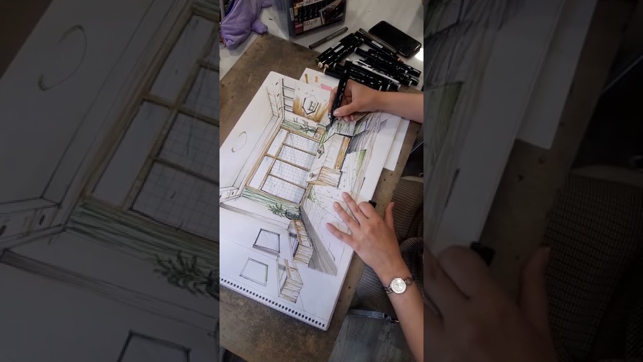 #markers#architecture #art #drawing #design #sketch #mimar