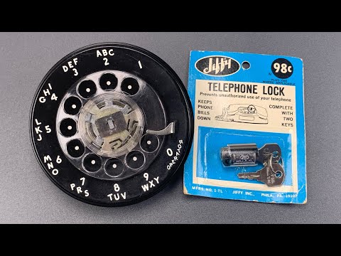 [1084] This Lock Could Save A Month’s Wages... in 1960 (Jiffy Phone Lock)