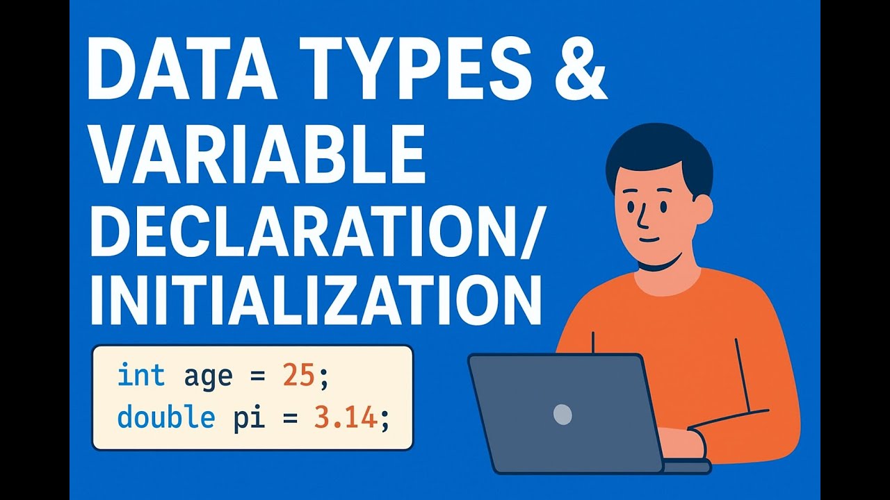 JavaScript Data Types & Variable Declaration Explained | Beginner Friendly Tutorial
