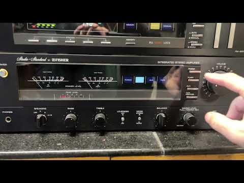 Vintage Fisher Studio Standard CA-880 Integrated Amplifier | Reverb
