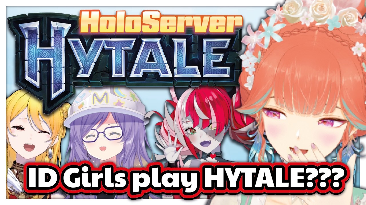 Kiara cant wait for Holo ID to play HYTALE and do their 