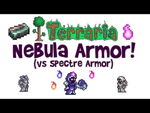 Terraria Nebula Armor! (vs Spectre Armor, Best Mage Set, How to Make/Craft)