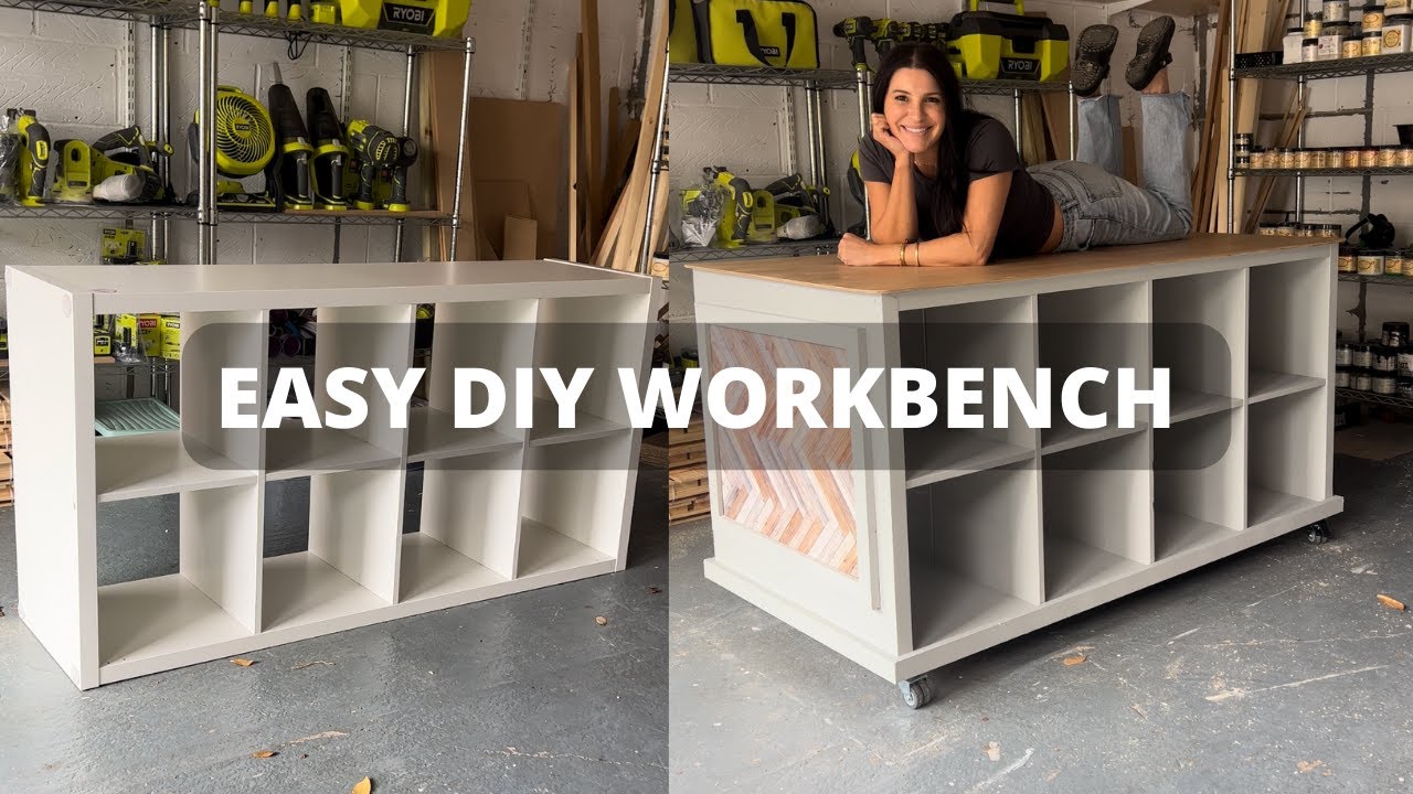 Easy DIY IKEA Workbench!