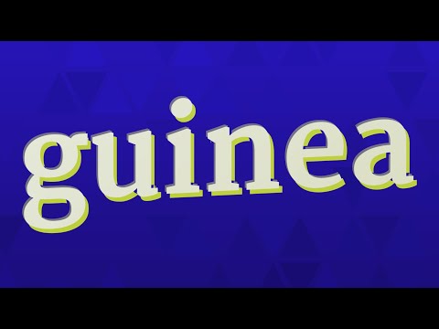 GUINEA pronunciation • How to pronounce GUINEA