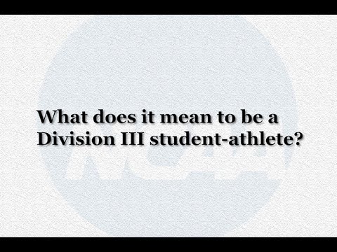 #CCD3Week: What does it mean to be a Division III student-athlete?