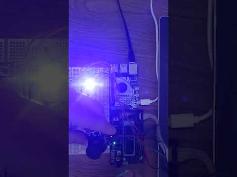 Full Project: Joystick + ATmega32 + Raspberry Pi 5 to Control LEDs via UART#raspberrypi #electronic