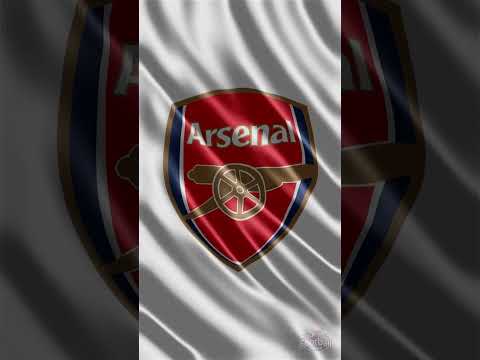 ⚽ ARSENAL Football Club Logo Flag Animation Loop Background 🏴 England Time